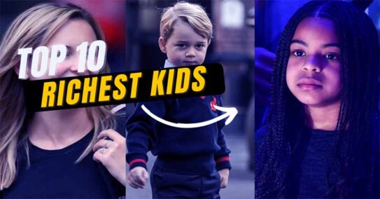 Top 10 richest kids in the world | Youngest richest kid