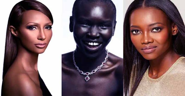 Top 10 Most Beautiful Female African Models - Fakoa